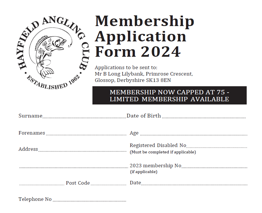 How to Join - Hayfield Angling Club